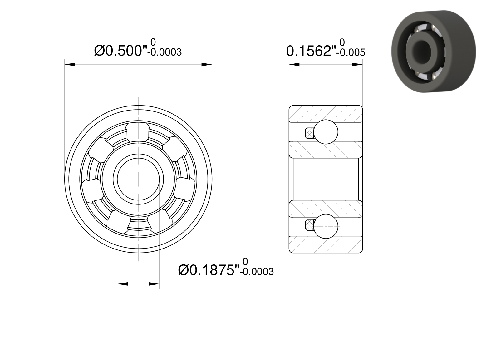 R3 Ceramic Bearings bearing - Ceramic Ball Bearings | Bearing Maker